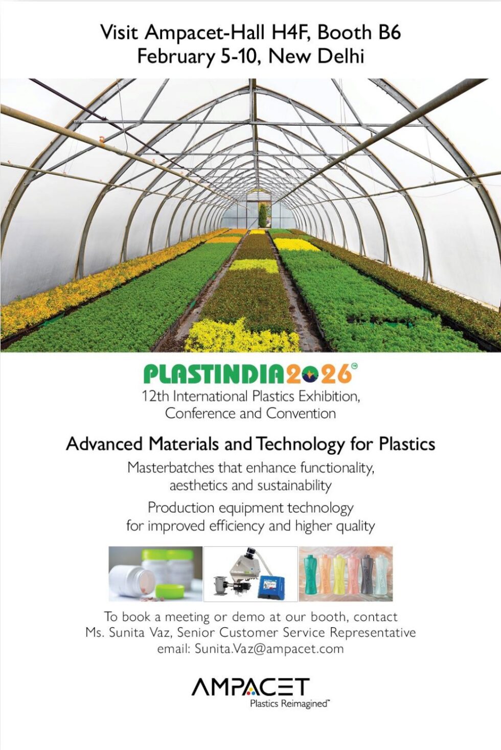 Ampacet Showcases Advanced Materials and Technology for Plastics at ...